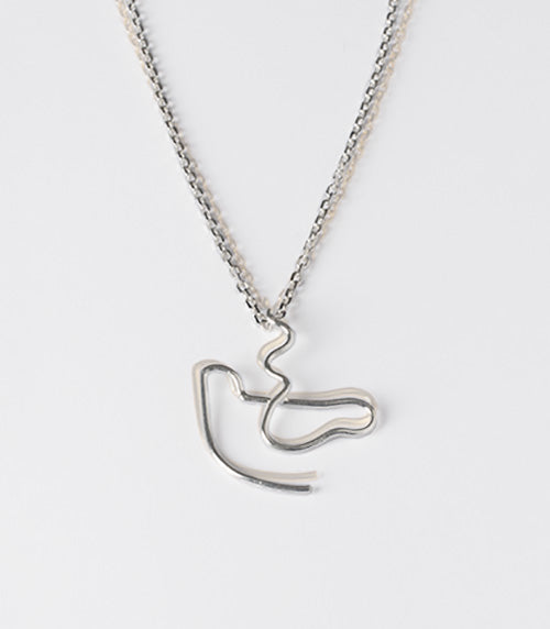 Mary-Louis Chain in Sterling Silver | Necklace with Unicorn Pendant ...